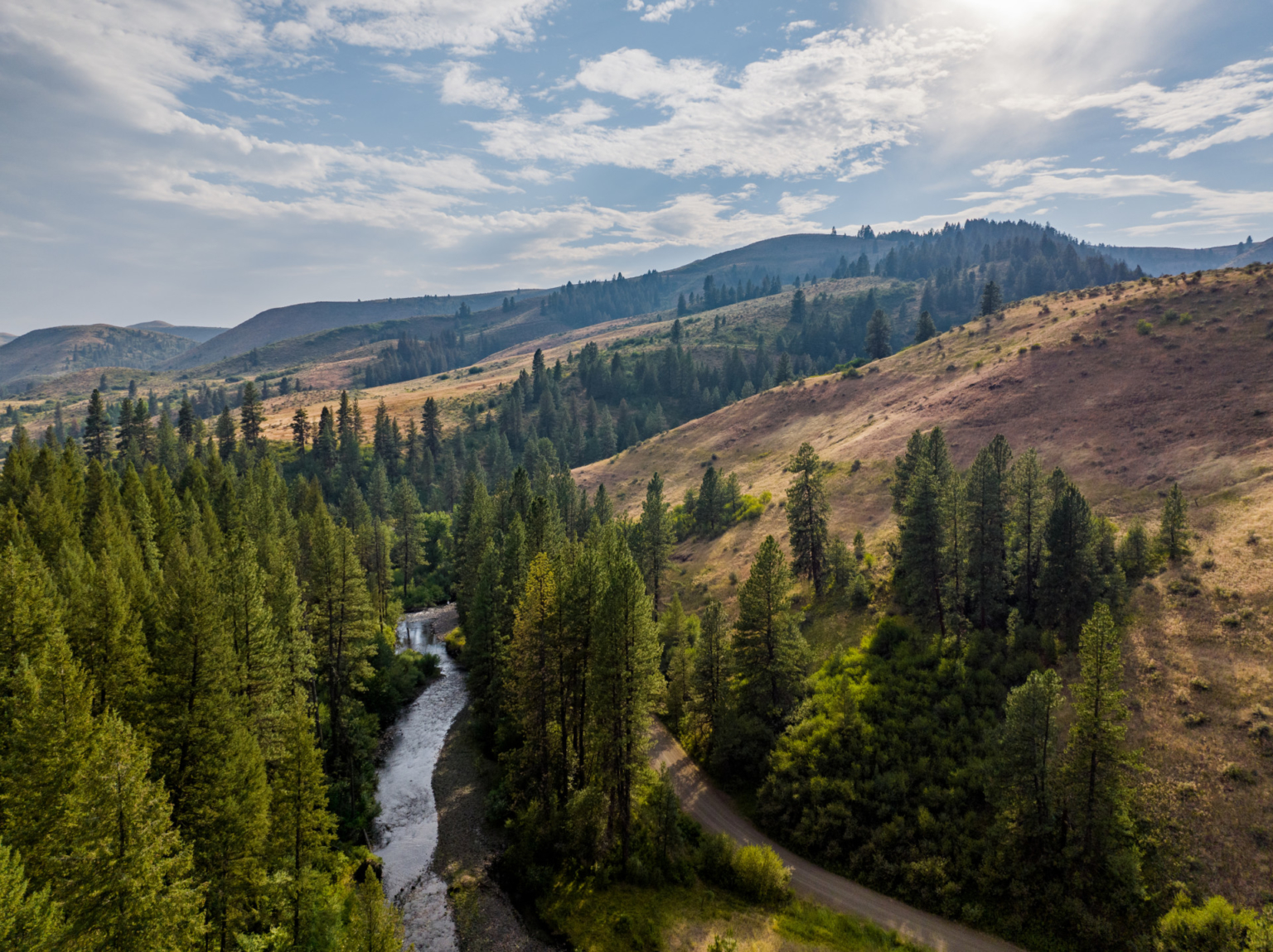 Sanctuary on Third Fork | Ola Idaho | Fay Ranches