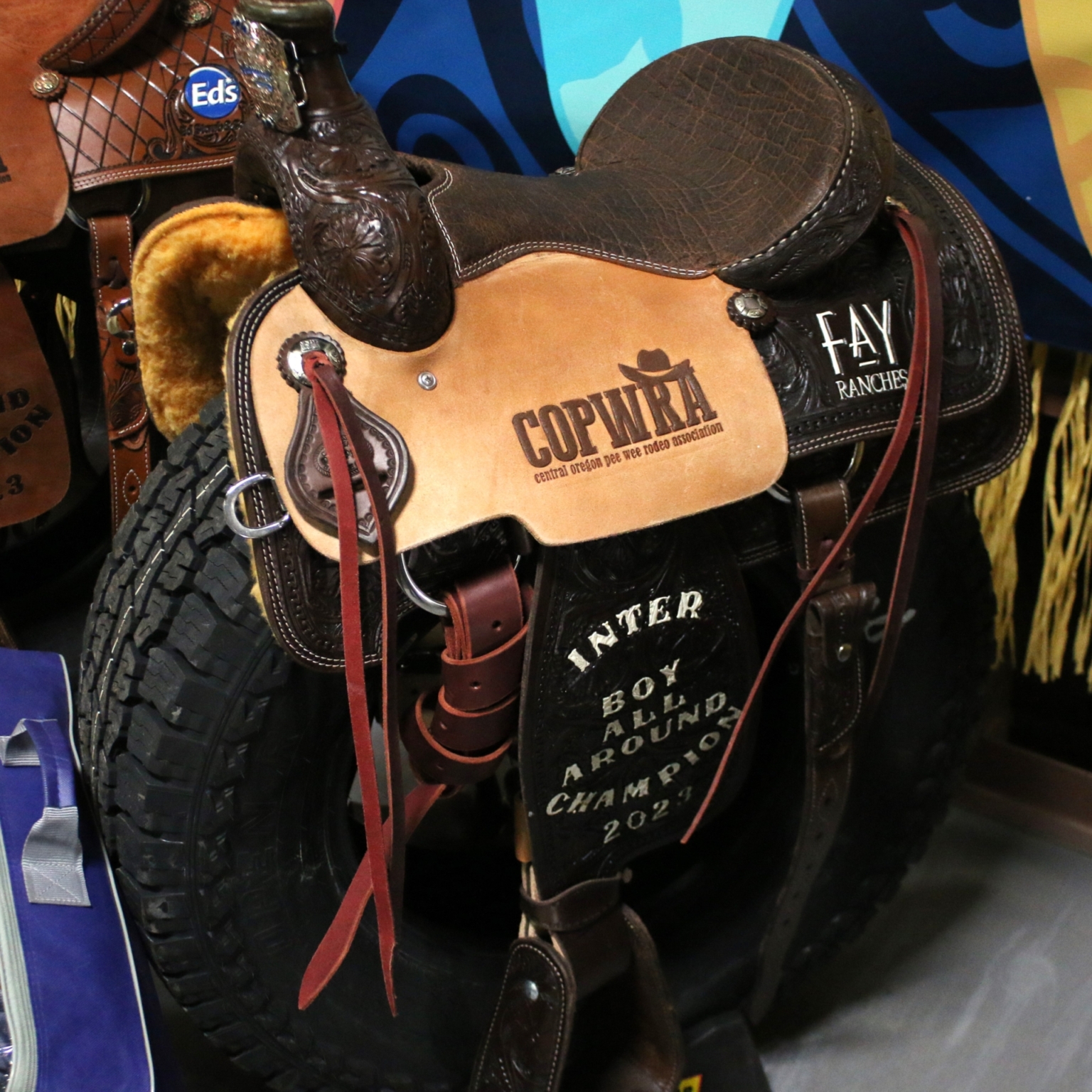 Fay Ranches Sponsors 2023 COPWRA With Saddle | Fay Ranches