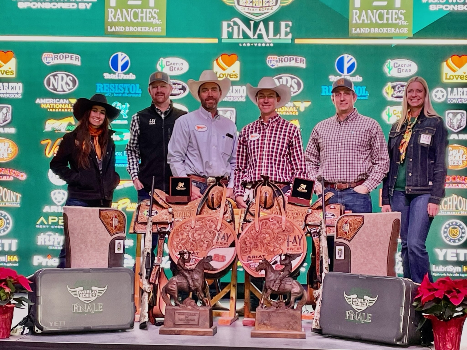 Triumph at Ariat World Series Roping in Vegas | Fay Ranches