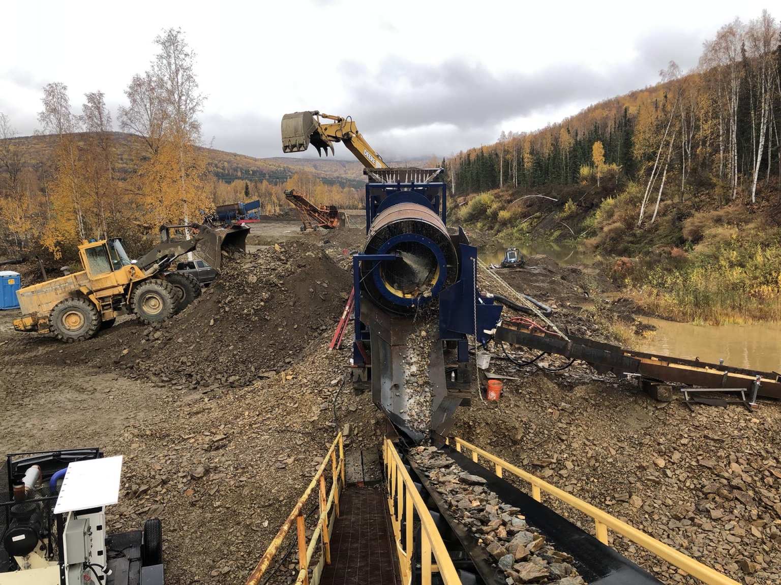 Ketchum Creek Gold Mine | Circle Hot Springs Alaska | Fay Ranches
