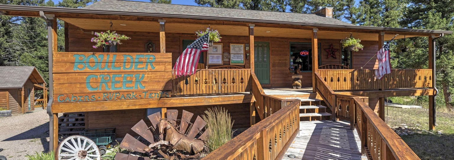 Boulder Creek Lodge | Maxville Montana | Fay Ranches
